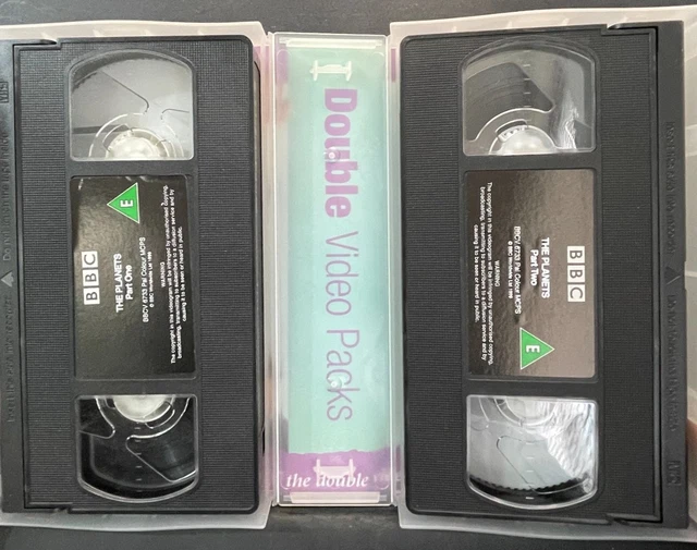 BBC THE PLANETS Complete VHS Box Set Double Video Documentary Space ...