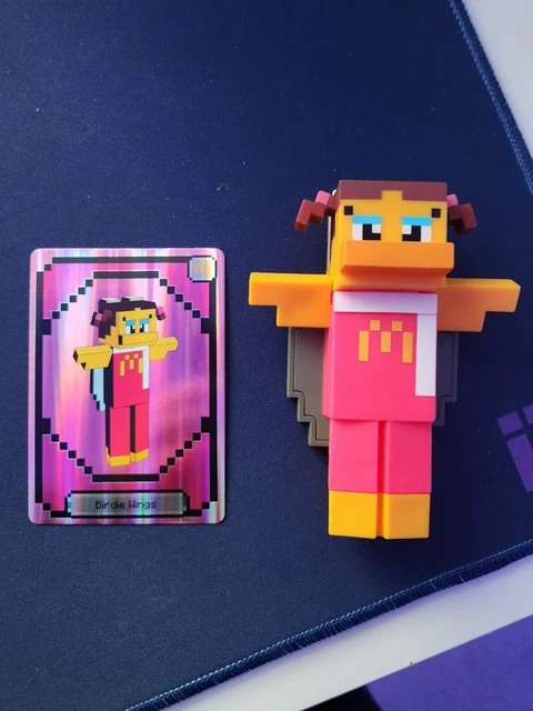MINECRAFT MCDONALD’S HAPPY Meal Toy BIRDIE Character WITH CODE (READ ...