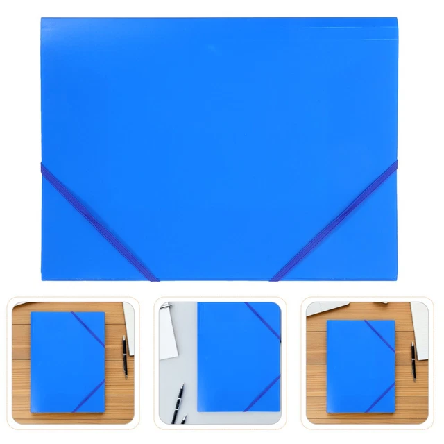 10PCS DOCUMENT ORGANIZER with Elastic Cord - Plastic File Pocket - A4 ...