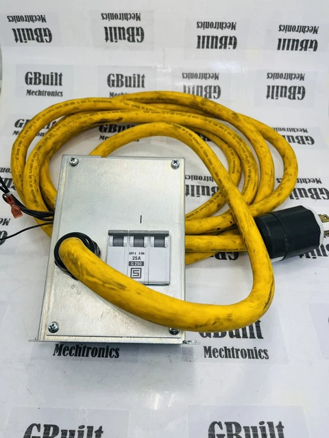 MIYACHI UNITEK HF25 DC Resistance Welding System Power Cord & Breaker ...