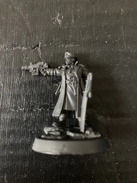 WARHAMMER 30K 40K Imperial Guard Astra Militarum Army HQ Commissar ...