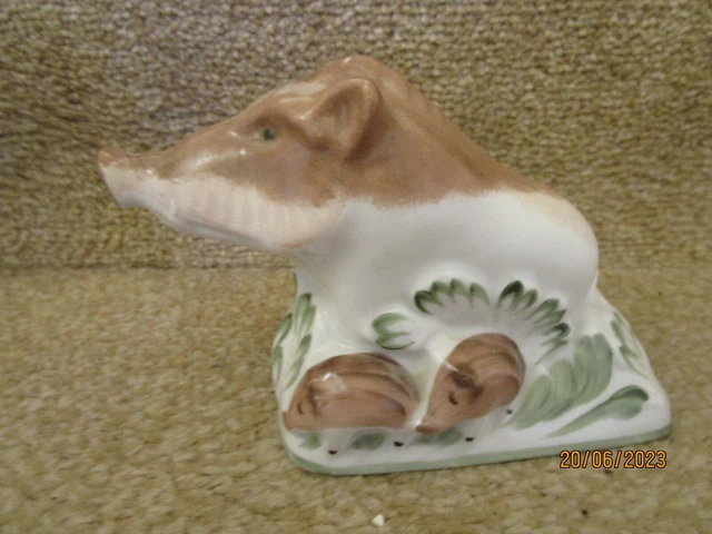 USSR VERBILKI PORCELAIN Figure - Wild Boar £24.00 - PicClick UK