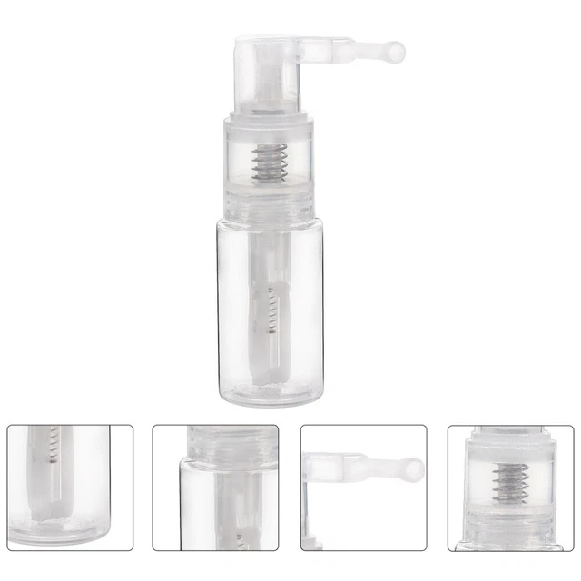 FACE POWDER DISPENSER Loose Powder Containers Cosmetic Sample Pot £7.18 ...