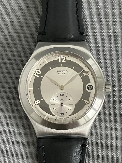 SWATCH IRONY, SWISS Made Stainless Steel Quartz Watch. £52.72 - PicClick UK