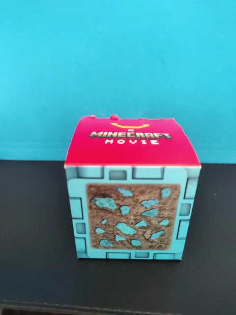 MCDONALD’S MINECRAFT MOVIE Kid 2025 Children's Toy - Diamond Block ...