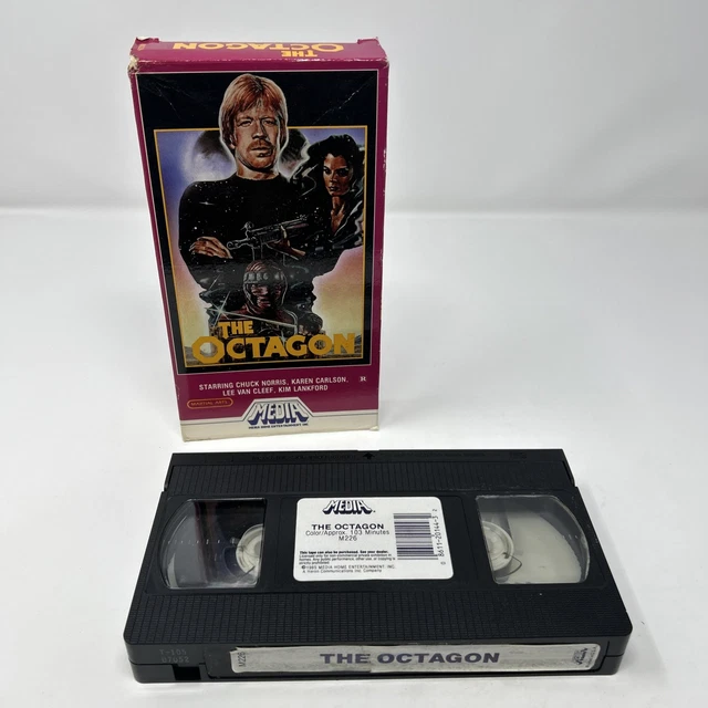 THE OCTAGON (VHS, 1991) Chuck Norris - Media Home Entertainment £9.07 ...