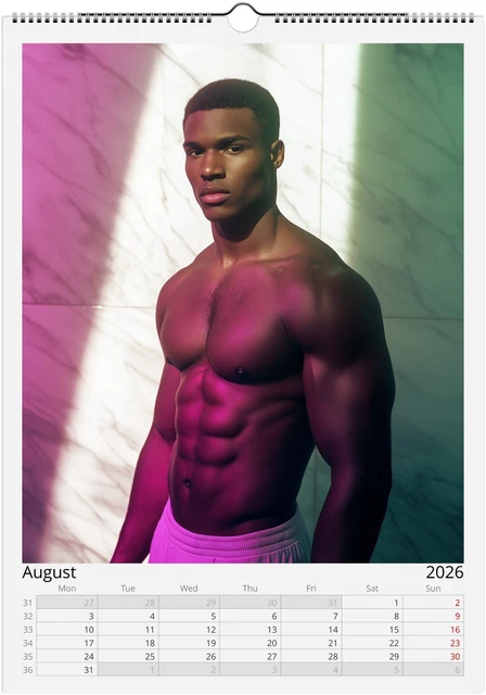 RARE FIND - Dieux Du Stade Wall Calendar 2026 | Size A3, Ledger £35.00 ...
