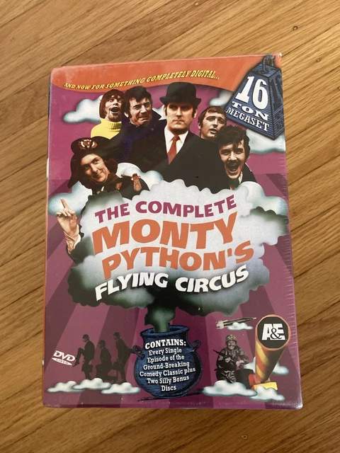 THE COMPLETE MONTY Python's Flying Circus 16-Disc DVD Set (2005) $39.99 ...