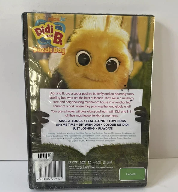 DIDI AND B Dazzle Day DVD Nickelodeon Nick Jr 2013 New Sealed $9.99 ...