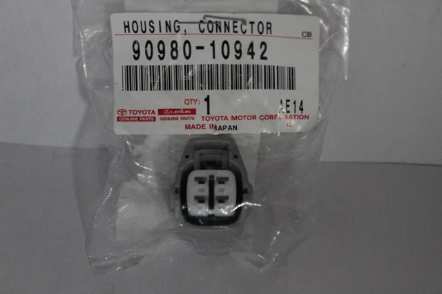 GENUINE TOYOTA / Lexus Oval 4 pin Connector; 90980-10942 £8.95 ...