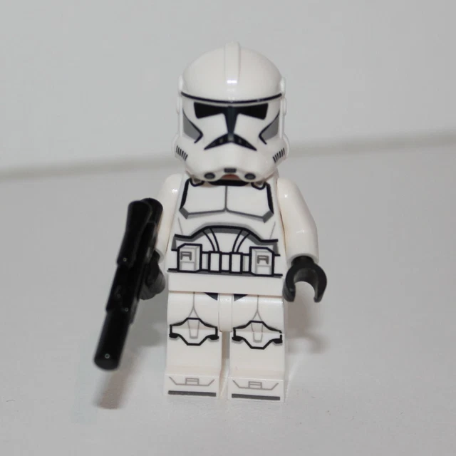 LEGO STAR WARS Clone Trooper Figure + Blaster £5.08 - PicClick UK