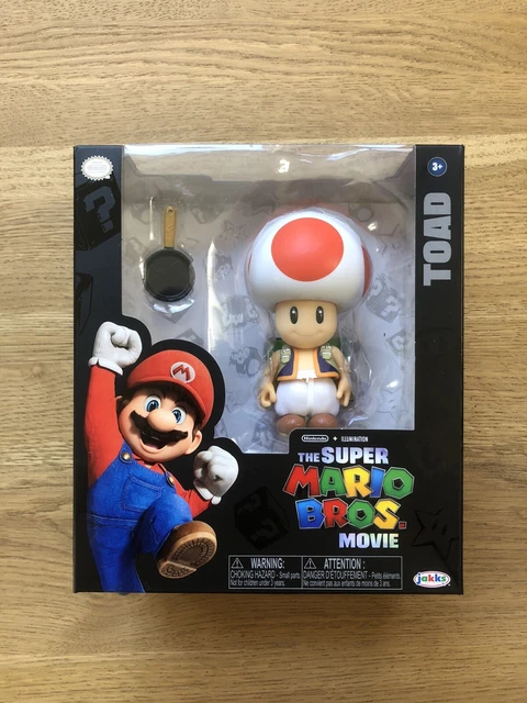 THE SUPER MARIO Bros Movie: Figura TOAD 5"" | Nintendo | Jakks Pacific ...