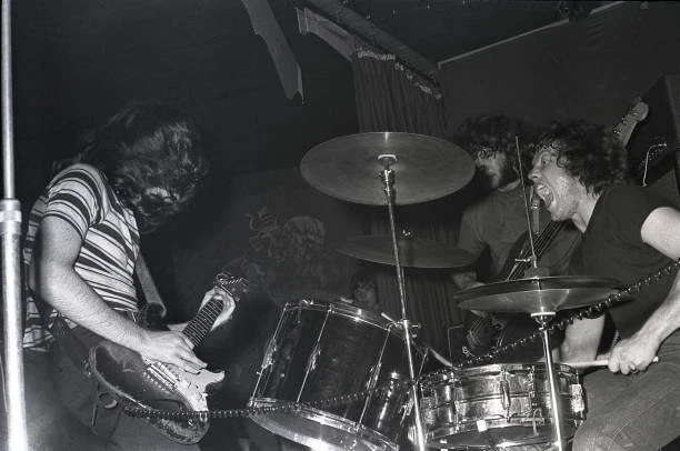 PHOTO OF RORY Gallagher John Wilson Richard Mccracken 1969 Music Old ...