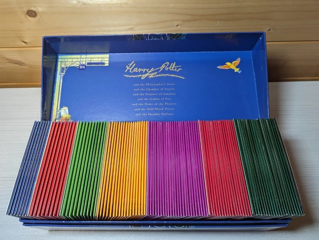 HARRY POTTER THE Complete Story Audio Book Boxset Stephen Fry 103 CD ...