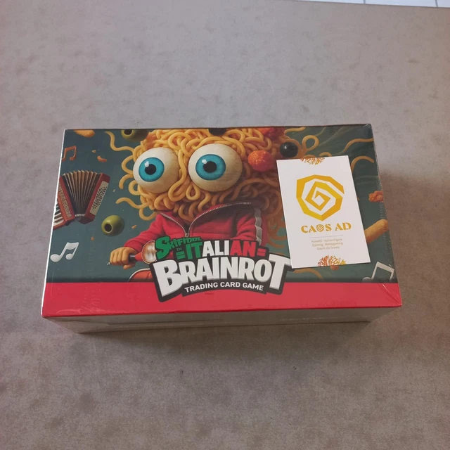 BOX SKIFIDOL ITALIAN BRAINROT 24bustine:(14 CARTE CON 2 SPECIALI ogni ...