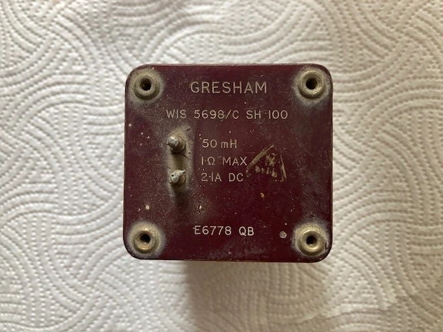 GRESHAM 50MH 1R 2.1A DC Choke £10.80 - PicClick UK
