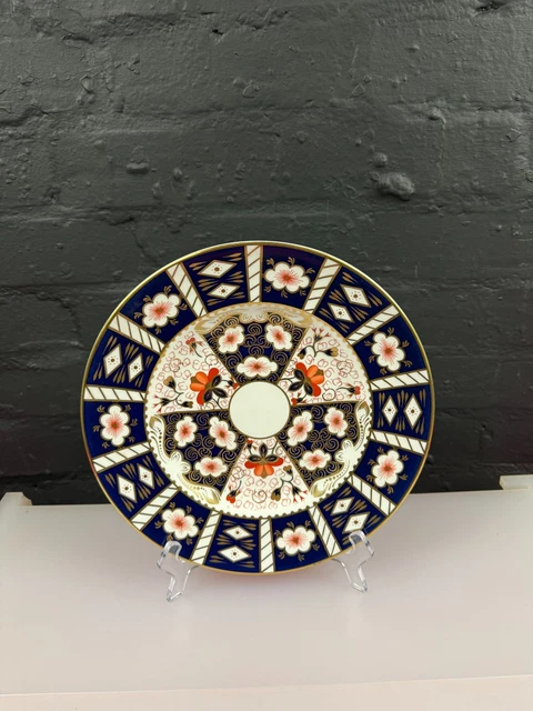 ROYAL CROWN DERBY Traditional Imari 2451 Dinner Plate 10.5" Wide XLI ...