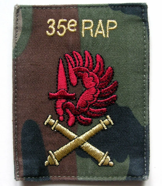 INSIGNE TISSU PATCH 35 Rap Artillerie Parachutiste Para Tap EUR 10,00 ...