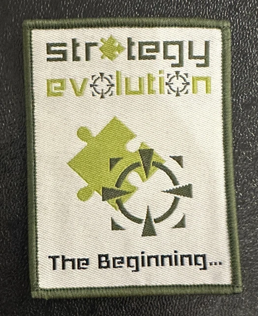 STRATEGY AND EVOLUTION - the beginning. Scout badges, ideal for ...