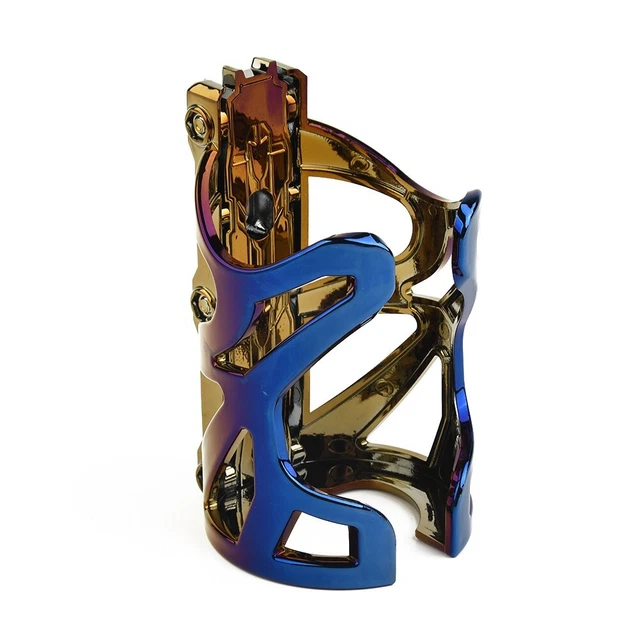 RÉGLABLE GUIDON MOTO Boisson Coupe Support Fixation Eau Bouteille for ...