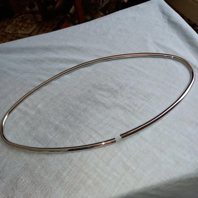 CLASSIC MINI MK1 speedo bezel chrome trim £20.00 - PicClick UK
