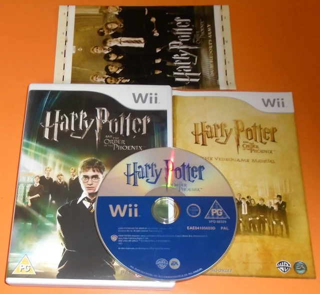 HARRY POTTER AND the Order of the Phoenix Nintendo Wii - Complete + Map ...
