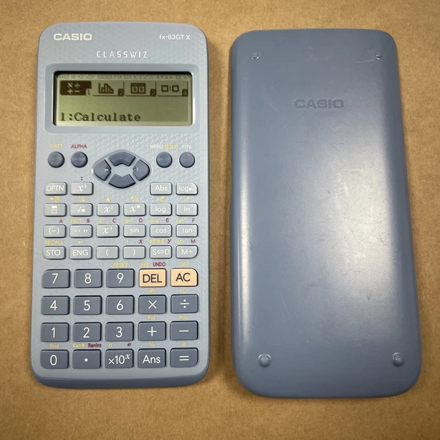 CASIO FX-83GTX SCIENTIFIC Calculator UK Exam Approved GCSE 276 ...