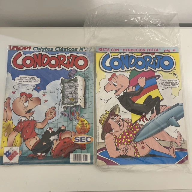 LOT 2 CONDORITO original magazine historietas comic 37-39 $24.99 ...