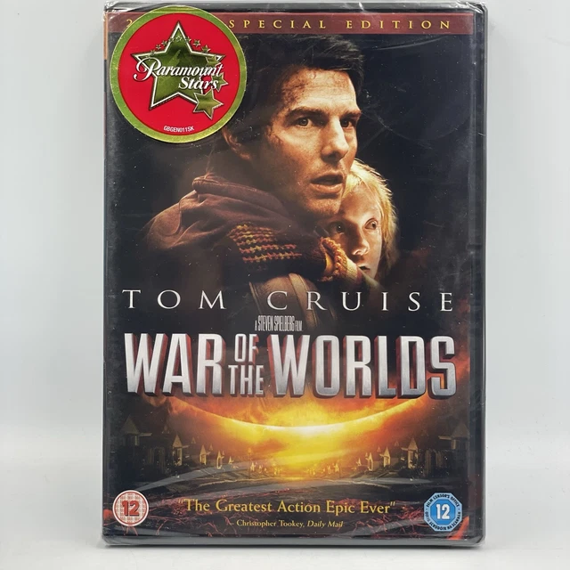 WAR OF THE Worlds [DVD] 2 Disc Special Edition • Tom Cruise • UK R2 ...