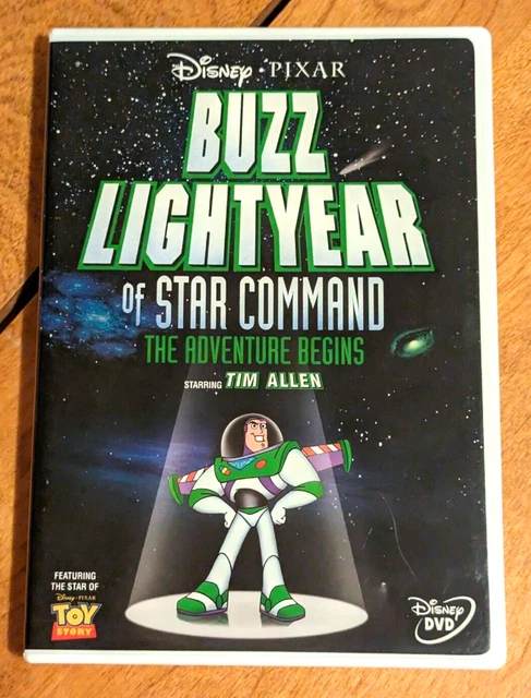 BUZZ LIGHTYEAR OF Star Command: The Adventure Begins DVD | 2000 Disney ...
