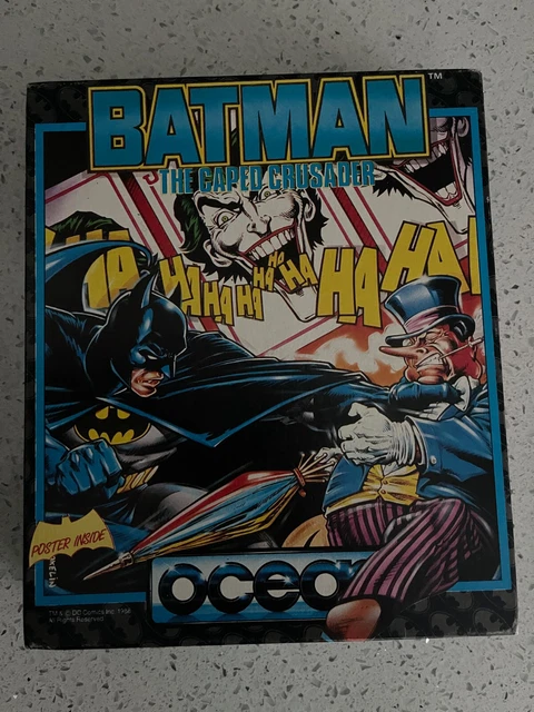 TESTED SINCLAIR ZX Spectrum +3 BATMAN The Caped Crusader Plus 3 Disk by ...