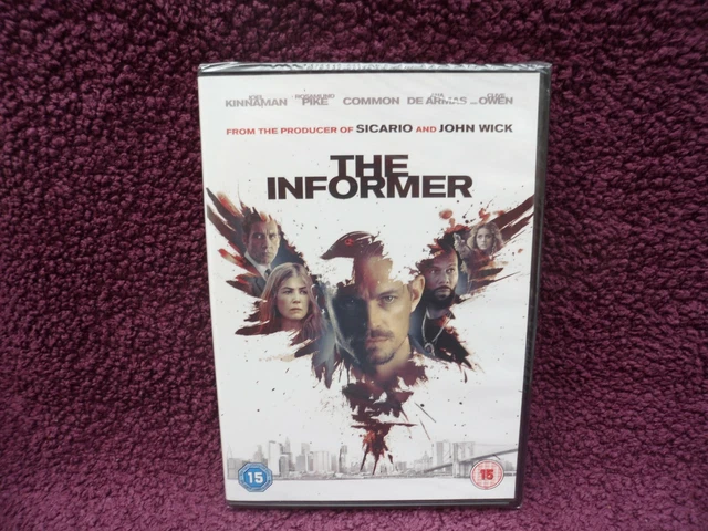 THE INFORMER DVD (2019) Joel Kinnaman, Rosamund Pike, Common, Brand New ...