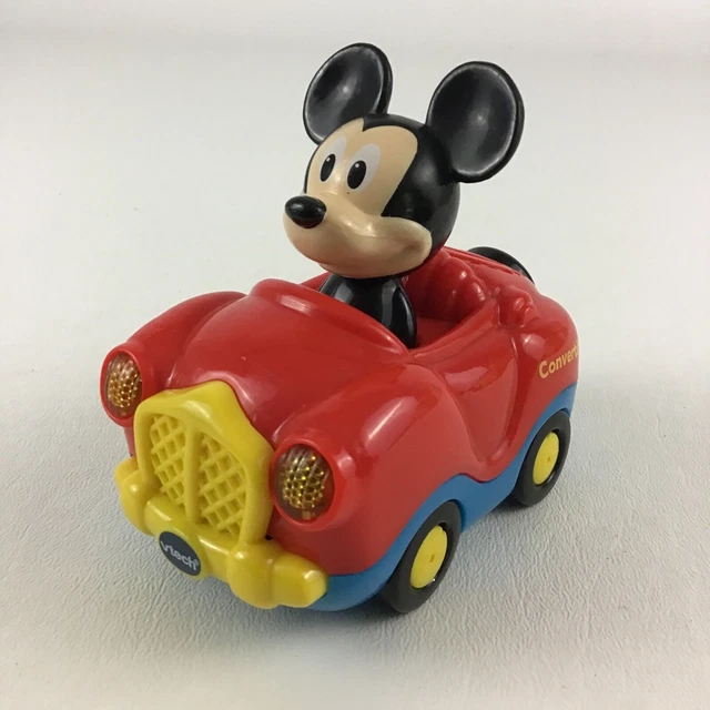 VTECH GO GO Smart Wheels Disney Vehicle Mickey Mouse Convertible Lights ...