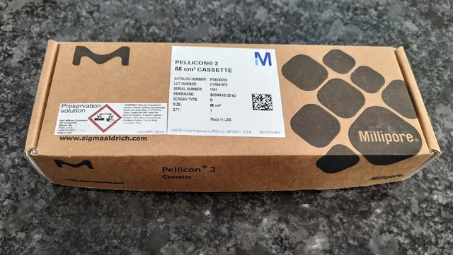 PELLICON 3 CASSETTE with Biomax 30 kDa Membrane, D screen, 88 cm² ...