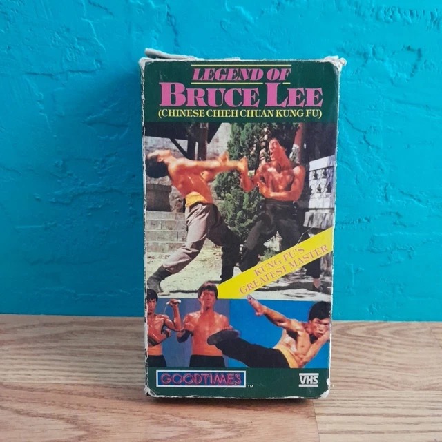THE LEGEND OF BRUCE LEE VHS video tape Hong kong 1987 Goodtimes Movie ...