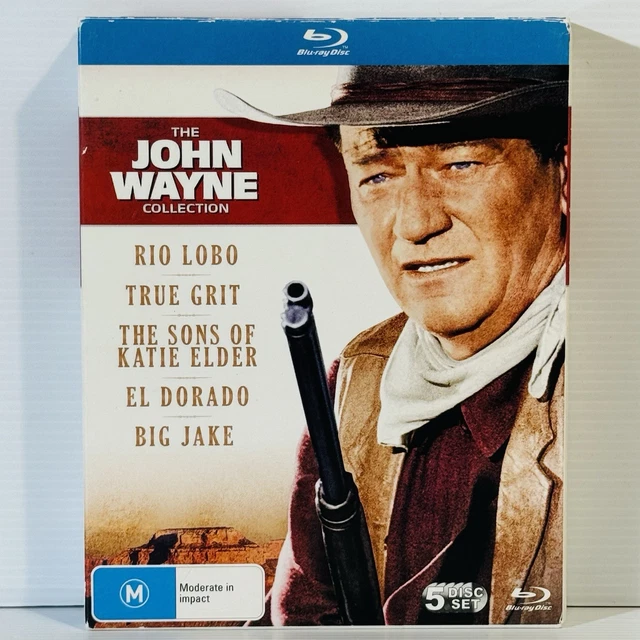 THE JOHN WAYNE Collection Blu-Ray Boxset 5 Discs Region B 2020 Free ...