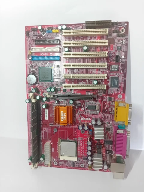 MSI SOCKET PGA 478 motherboard mainboard 845PE MAX MS-6580 2.0 AGP PCI ...