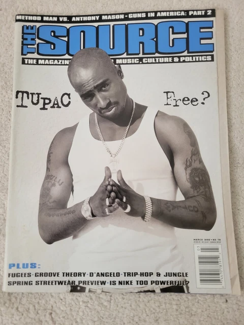 THE SOURCE MAGAZINE No. 78 (March 1996) - Tupac Free? Cover £39.21 ...