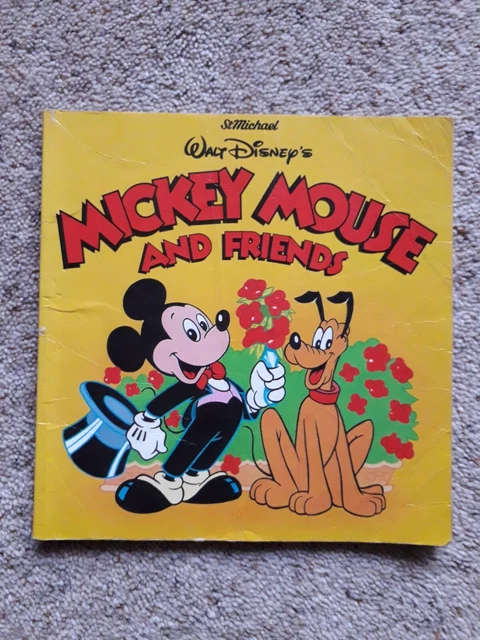 WALT DISNEY MICKEY Mouse And Friends Book. 1988. St Michael £4.50 ...
