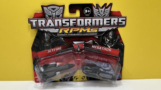 HASBRO TRANSFORMERS RPMS JETFIRE VS MEGATRON NEW MOC / FREE POST £24.95 ...