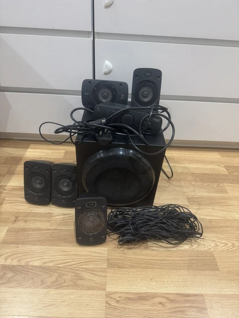 LOGITECH Z906 5.1 SURROUND SOUND SPEAKER SYSTEM - THX, Dolby Digital ...