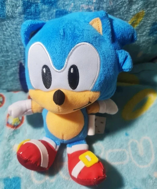 JAKKS PACIFIC SONIC The Hedgehog Plush Soft Toy Classic Sonic SEGA ...