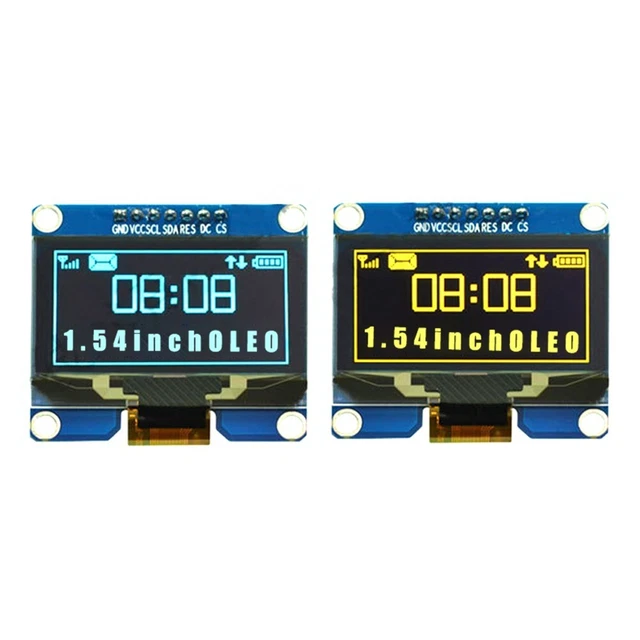 HIGH RESOLUTION OLED Display Module with SPI/IIC Interface SSD1309 ...