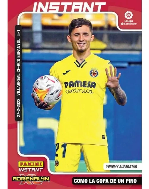 PANINI INSTANT - Card Adrenalyn Laliga Santander 2021-22 #23 - Yeremy ...