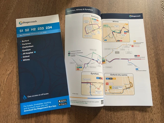 STAGECOACH OXFORD: WEST Oxon/Witney bus routes timetable July 2023 ... STAGECOACH OXFORD: WEST Oxon/Witney bus routes timetable July 2023 ...