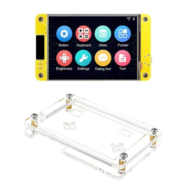 ESP32 DEVELOPMENT BOARD Acrylic Case for 2.8 Inch Display Screen LCD ...