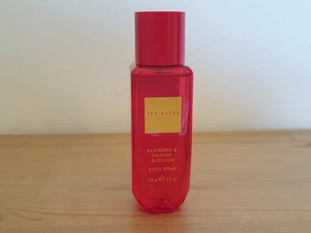 TED BAKER RASPBERRY and Orange Blossom Body Spray 150ml - NEW £16.95 ...
