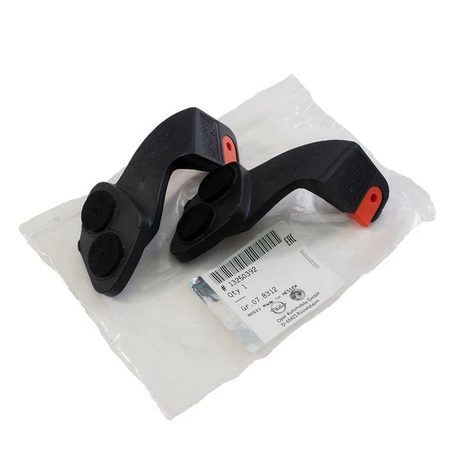 2X ORIGINAL OPEL GM Stoßstangenhalter Hinten Verkleidung Corsa D E ...