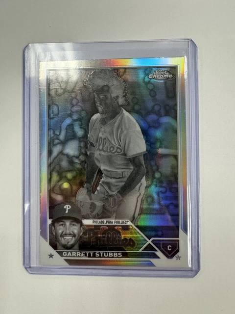 2023 TOPPS CHROME Update RIFRATTORE NEGATIVO Garrett Stubbs EUR 5,61 ...