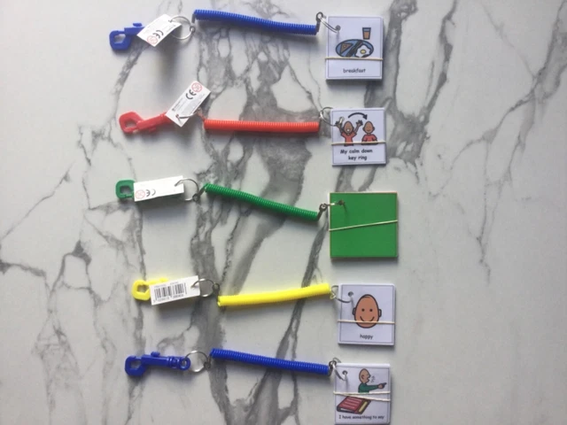 PCS/BOARDMAKER KEYRING MEGA Value Pack for ASD/ADHD/SEN/autism ...